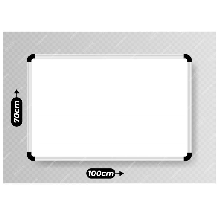 Magnetic Classic Whiteboard 70x100 cm - (Price in fcfa) | Glotelho Cameroon