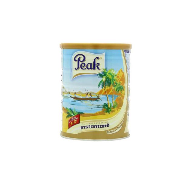 Lait Entier En Poudre Instantané - Peak - 400g | Glotelho Cameroun
