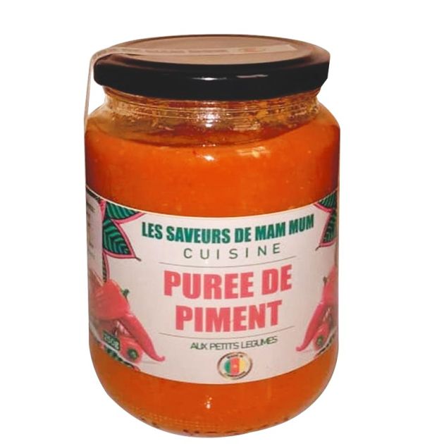 Purée de piment - Les saveurs de MAM MUM - 100% naturel - 400g ...