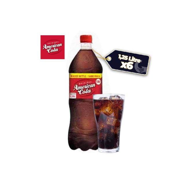 Pack de Jus American cola -1,25L | Glotelho Cameroun