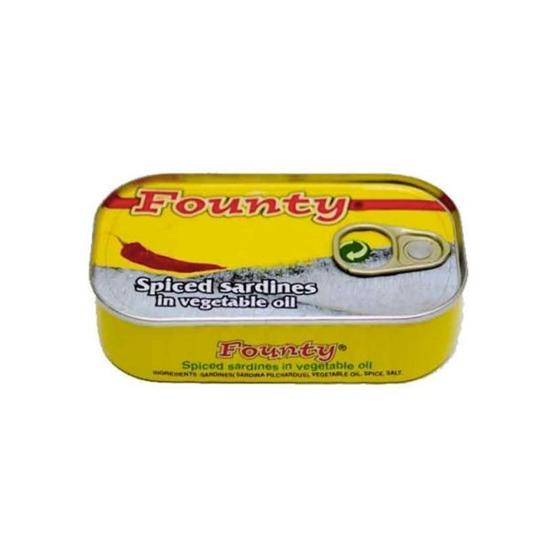 Sardine Founty - 125g | Glotelho Cameroun