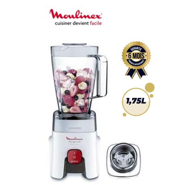 Blender The Genuine - Moulinex - LM241B25 - 500W - 1,5L + Moulin a Cafe ...