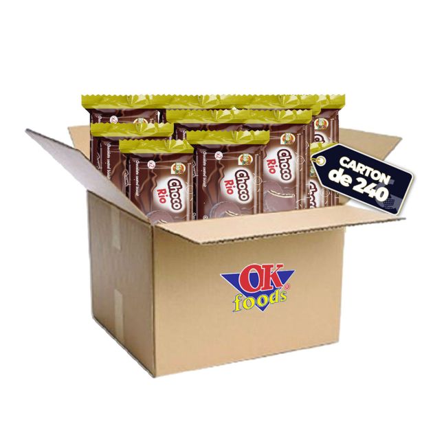 Carton de biscuit Choco Rio de 25g | Glotelho Cameroun