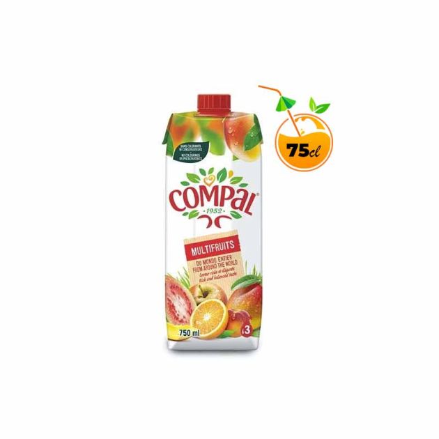 Compal Multifruits - 750ml | Glotelho Cameroun