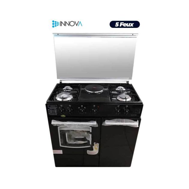 Cuisinière Innova IN-888 - 4 foyers 60 × 90 + 1 Zone de cuisson ...