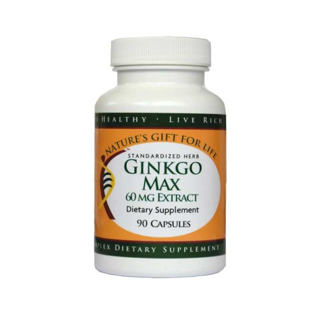 NG4L GINGKO MAX - Complément alimentaire - 90 Capsules - 60mg ...