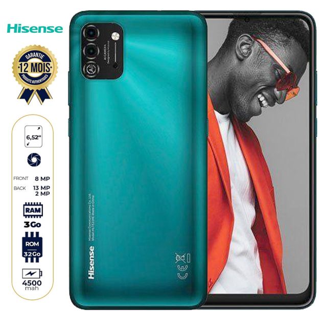 Smartphone Hisense E50 Lite - 32 Go/3Go RAM - 6.52" - Dual Nano SIM ...