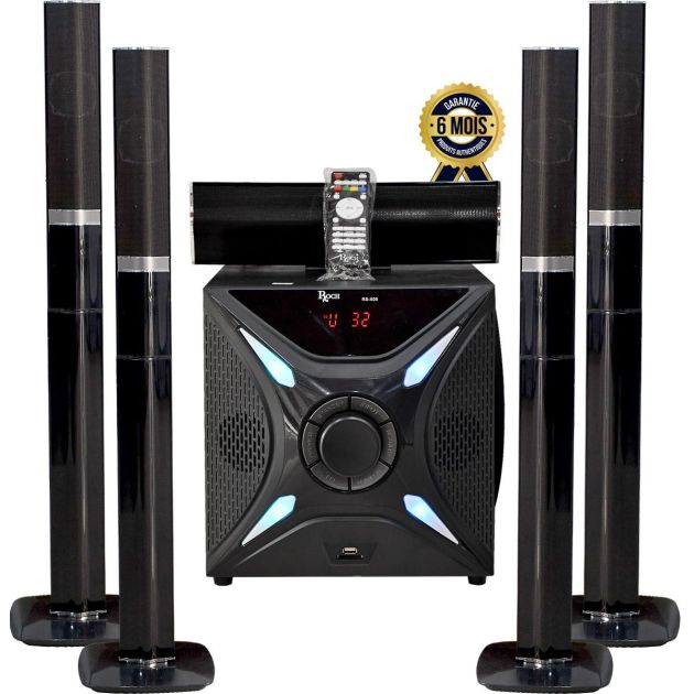 Haut parleur Roch - RS-X05-WOOFER - 120W - Garantie 6 Mois | Glotelho ...