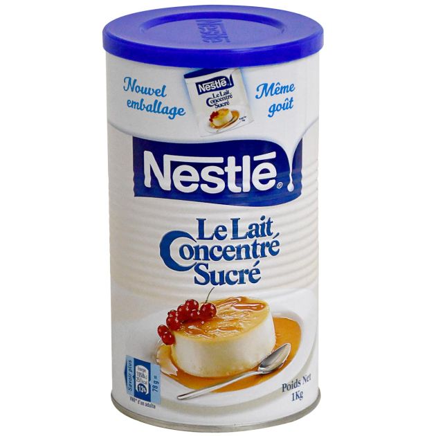 Lait Concentré Sucré - Nestlé - 1Kg | Glotelho Cameroun