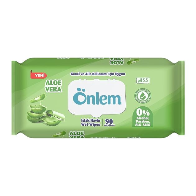 Lingette Bébé Et Démaquillante - Onlem - 90 pièces - A l'Aloe Vera ...