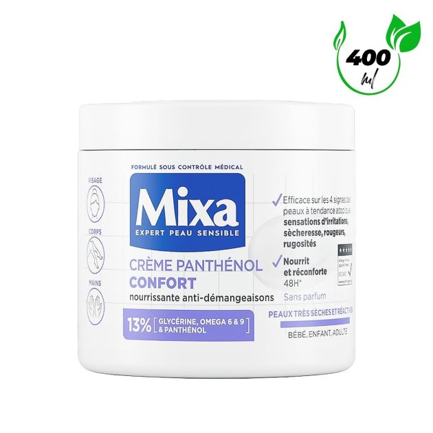 Mixa Expert Peau Sensible - Crème Panthénol Confort - Anti ...