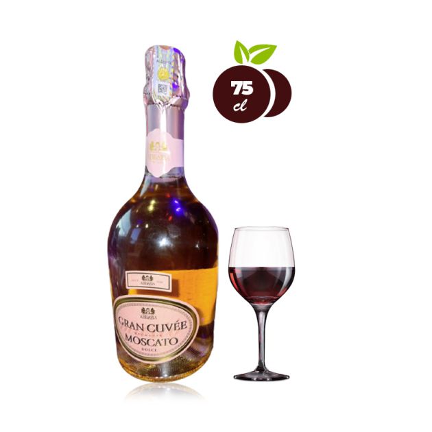 Grand Cuvée Moscato Rosé - 1848 - 75cl - 7% Alc | Glotelho Cameroun