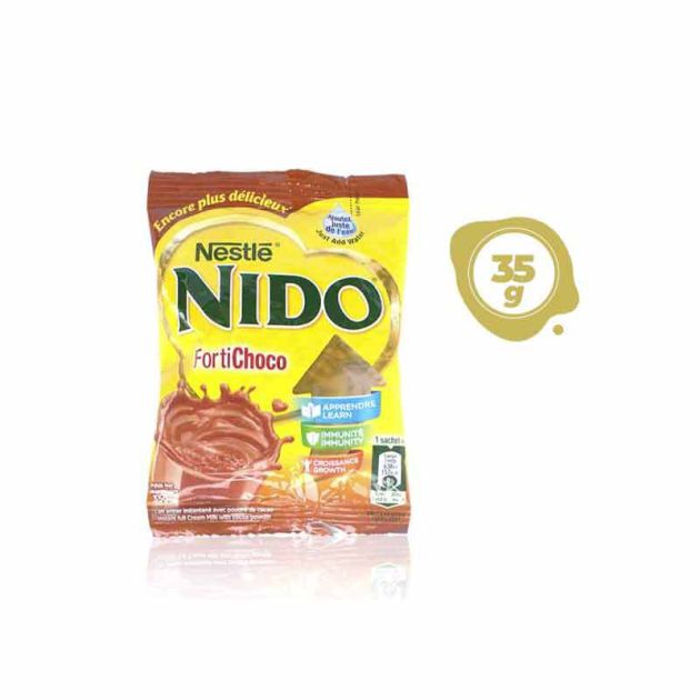Lait NIDO Fortichoco Croissance -35g | Glotelho Cameroun