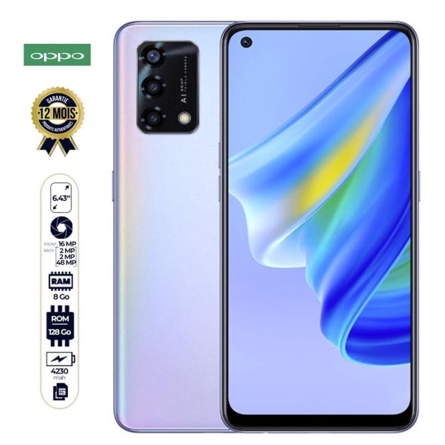OPPO A95 ECRAN AMOLED - 128Go/8Go - Deux nano sim - 6.43" - 48MP/16MP ...