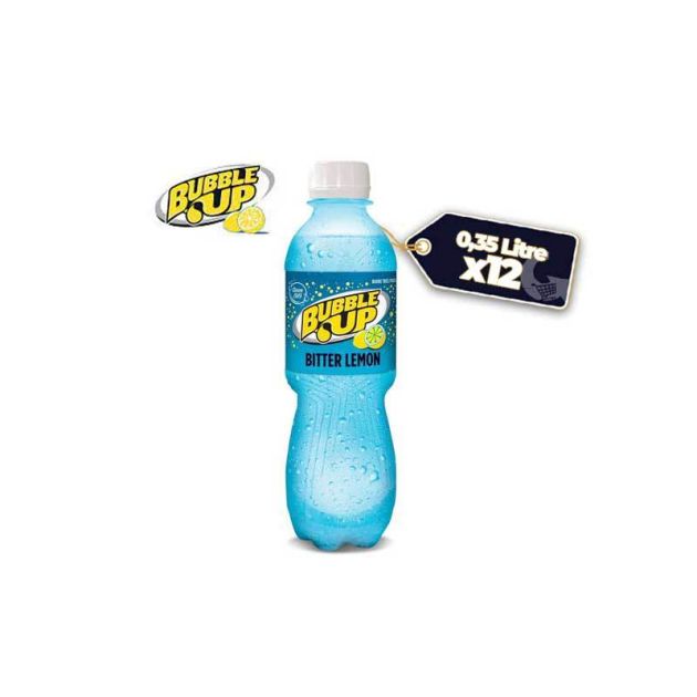 Pack de Jus Bubble Up Bitter Lemon - 12*0,35L | Glotelho Cameroun