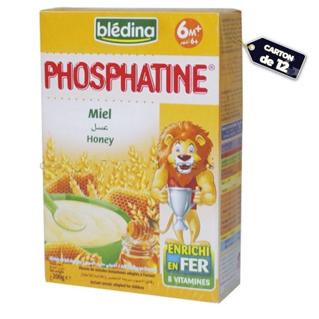 Phosphatine Miel - 200 G - 12 boîtes | Glotelho Cameroun