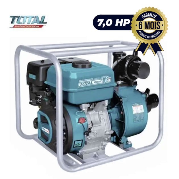 Motopompe à Essence 2' - TOTAL TP3202 - (7.0HP) 50mm - 06 mois ...