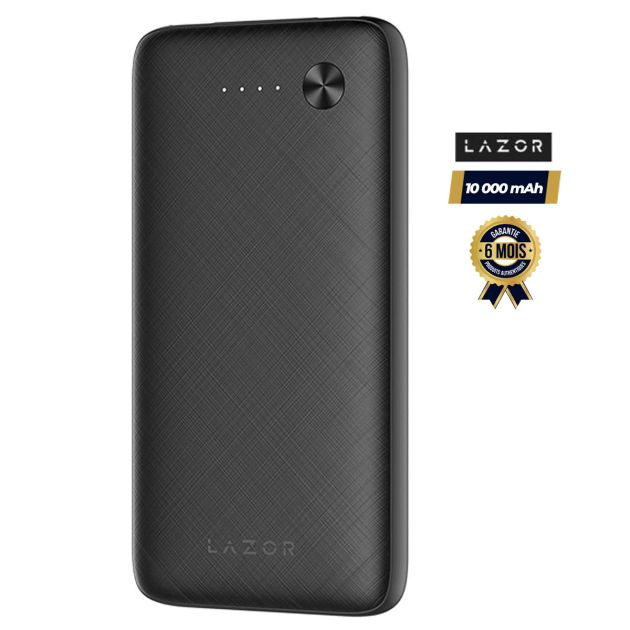 Powerbank LAZOR PRISM 10 10000MAH - Garantie 06 mois ( livré entre 03 ...