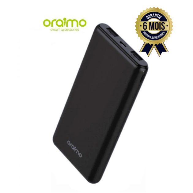 Powerbank Oraimo OPB/P115D - 10.000mAh | Glotelho Cameroun