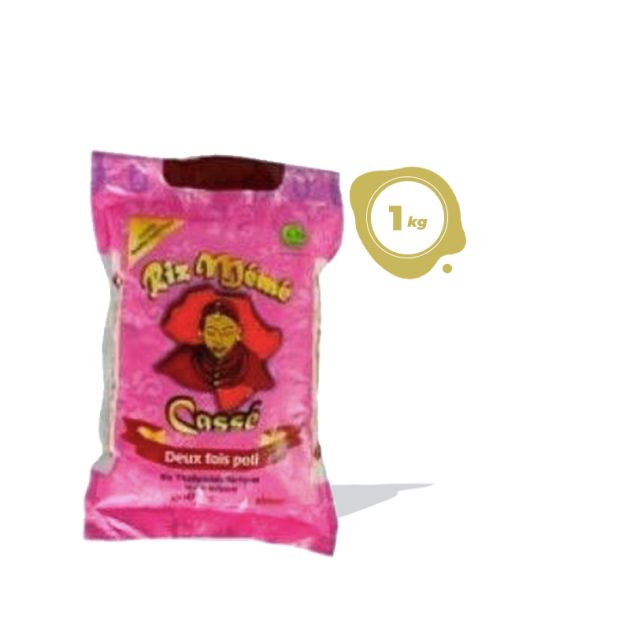 Riz Mémé cassé Thai - 1kg | Glotelho Cameroun