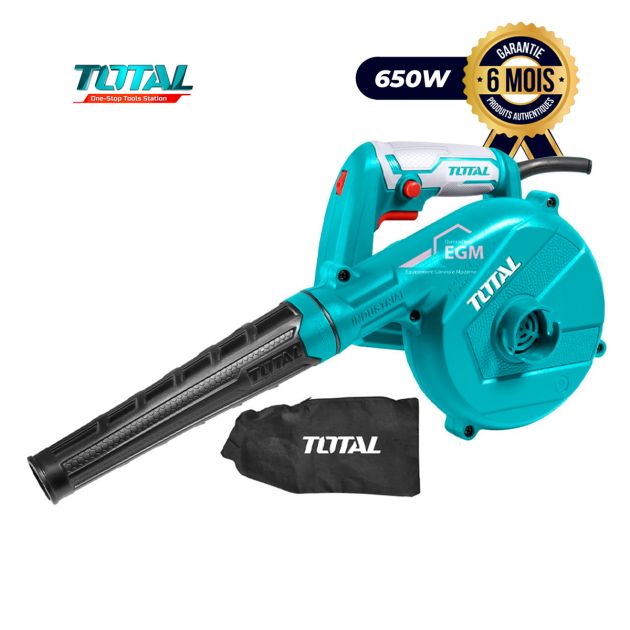 Souffleur Aspirateur électrique 2 en1 - TOTAL TB6036 - 650W - 6 Mois ...