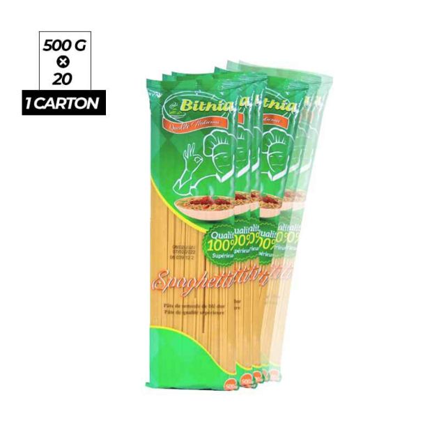 Spaghetti - Bithia - 500g X 20 ( 1Carton) | Glotelho Cameroun