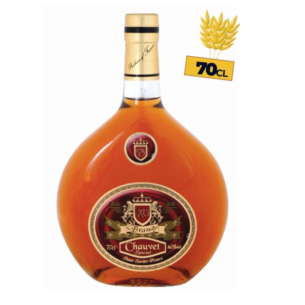 Whisky Brandy Chauvet XO 10ans - 70CL - 40% ALC | Glotelho Cameroun