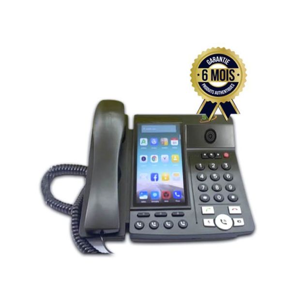 Téléphone Fixe Androïde SQ Mobile LS-100 - 4G LTE - Wifi Hotspot - Bluetooth - 4000 mAh - 06 ...