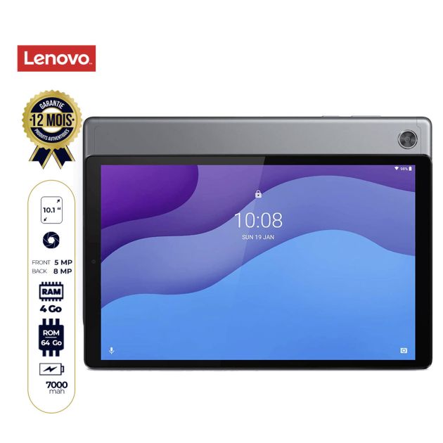 Tablette Lenovo Tab M10 HD - TB-X603NC - 10.1"- 4G LTE pour Appel - 64 ...