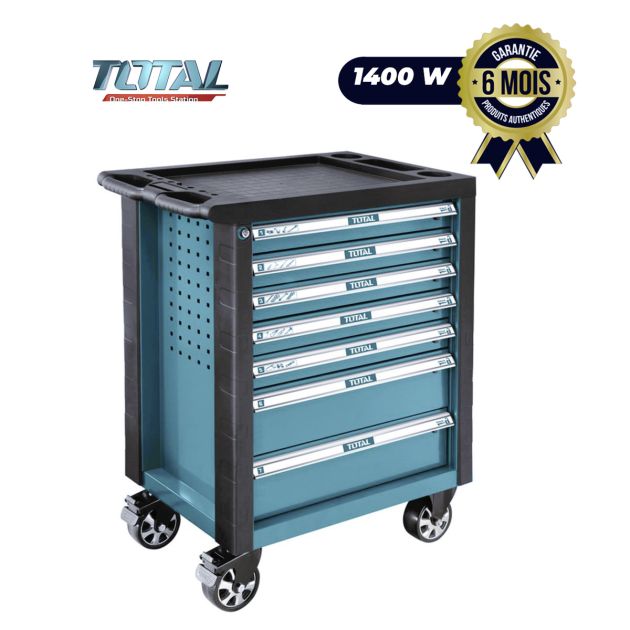 Servante D'atelier Complete - TOTAL THPTCS71621 - Coffre à outils ...