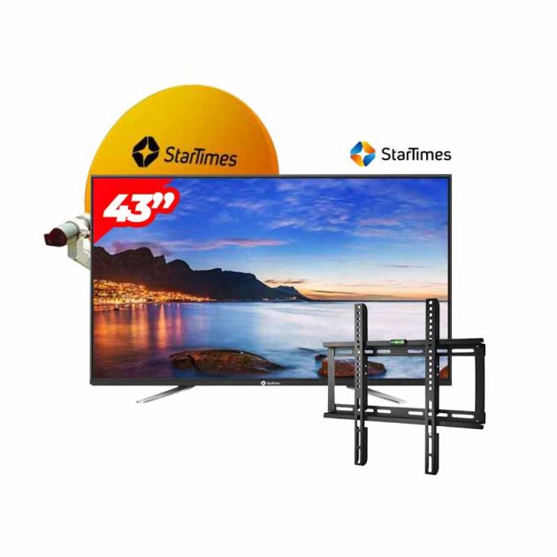 TV - Startimes - E43BJL4HH - Numérique - 43 pouces - Décodeur Intégré ...