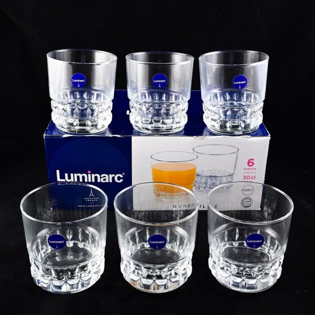 Verre à whisky - Luminarc - Quadrill - 30 cl ( x6) | Glotelho Cameroun