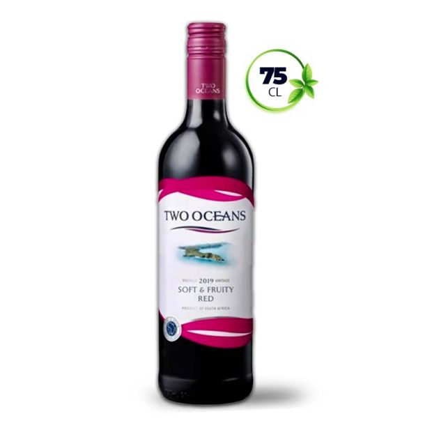 Vin rouge Two Ocean - Soft and fruity - Red savin 2018 - 75 CL ...