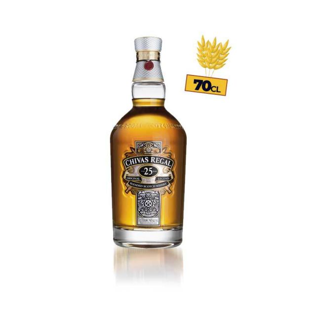 Chivas Regal - Whisky Blended Scotch - 25 ans - 70 Cl | Glotelho Cameroun