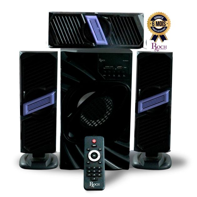 Woofer - speaker ROCH - RS-PK01S - 60W - Bluetooth/USB - Radio FM ...