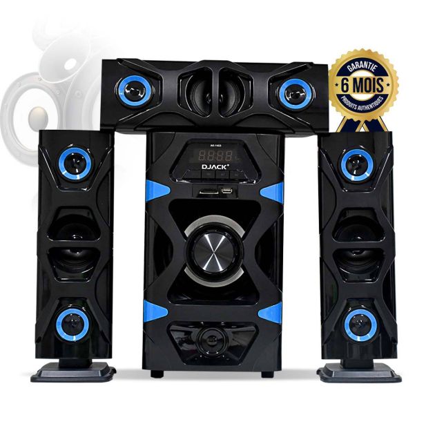 Woofer- Djack Bluetooth - DJACK- Chaine HI-FI -DJ-AK-1403 - 06 mois de ...