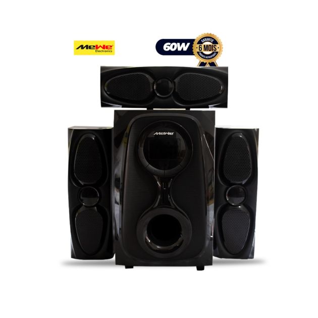Woofer MEWE - 60W - MWS 335 - Bluetooth - USB - SD - FM Radio - AUX ...