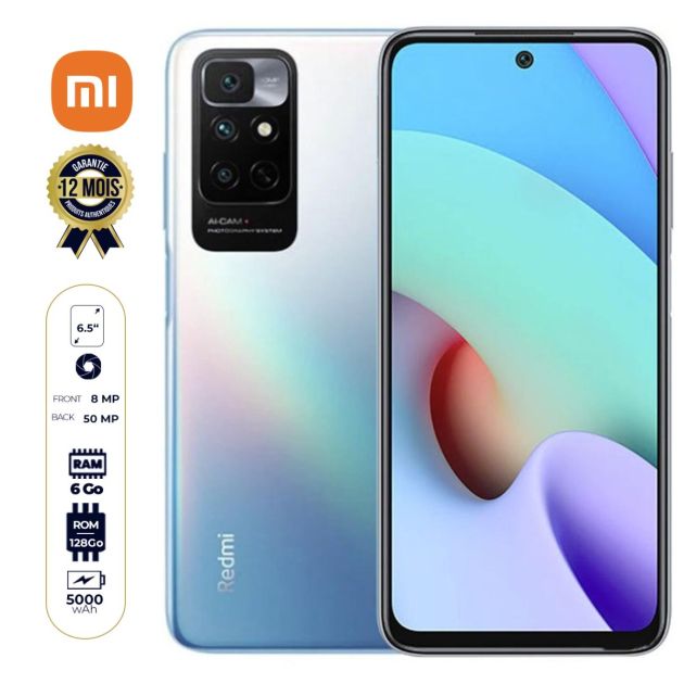 Xiaomi Redmi Note 11 - 128 Go/6Go RAM - 6.5" - 2 SIM - 50 MP/8 MP ...
