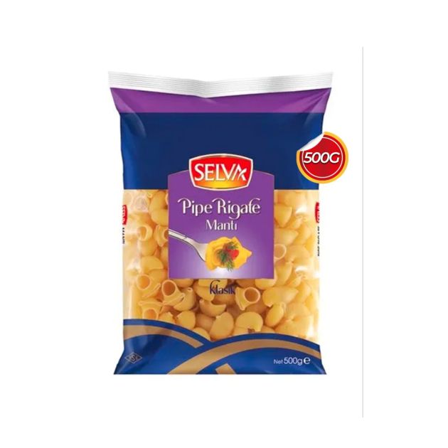 Macaroni Selva Pipe Rigate - 500g | Glotelho Cameroun