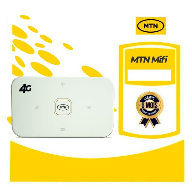 Modem MIFI 4G MTN MF833L - 4G/3G - 150 Mbps - 2000mAh - 8 Utilisateurs ...